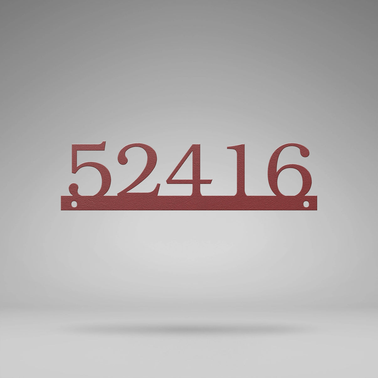 Personalized Metal Address Plaques – Oakdale Design